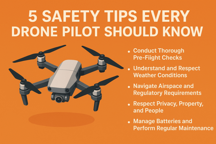 5 Safety Tips Every Drone Pilot Should Know - The Tech Trends