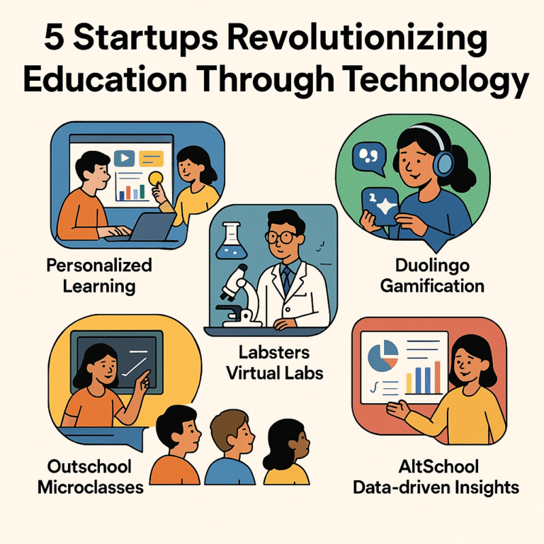 5 Startups Revolutionizing Education Through Technology - The Tech Trends