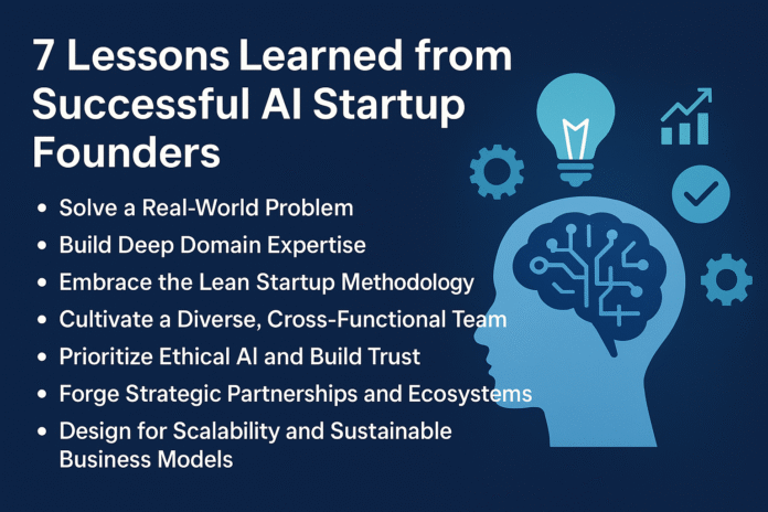 7 Lessons Learned from Successful AI Startup Founders - The Tech Trends