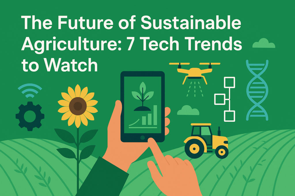 The Future of Sustainable Agriculture 7 Tech Trends to Watch - The Tech ...