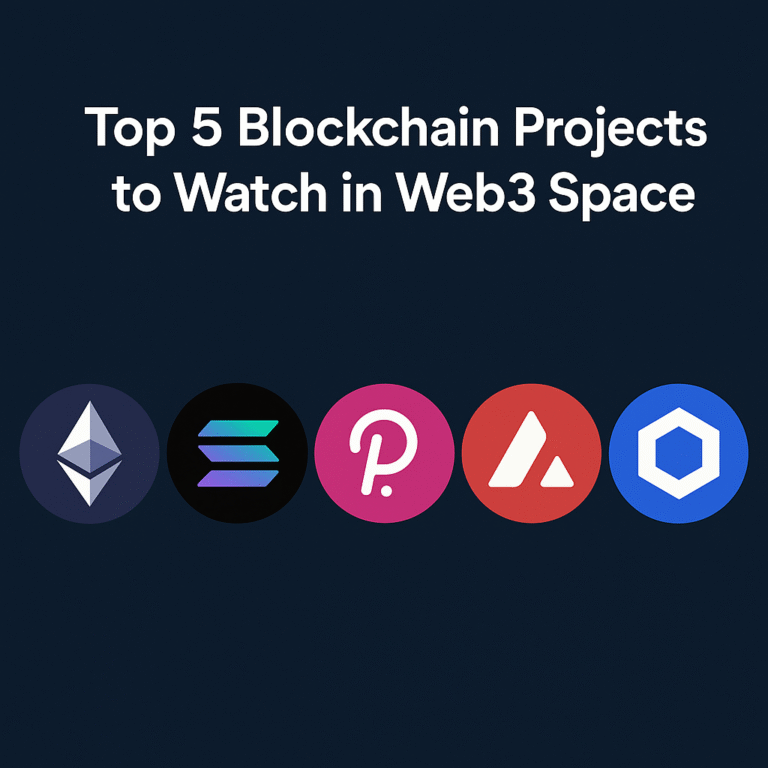 Top 5 Blockchain Projects to Watch in Web3 Space - The Tech Trends