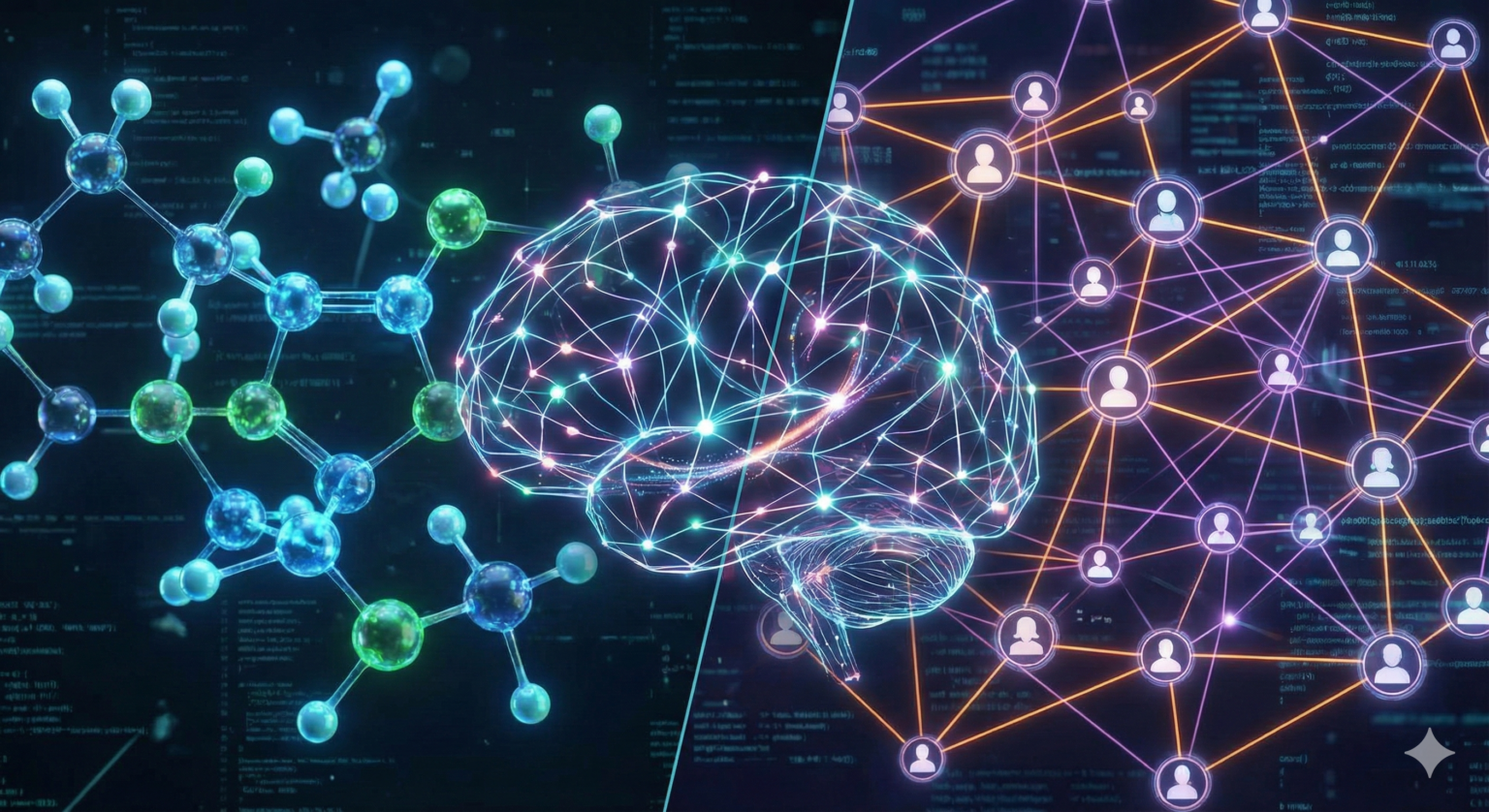 Graph Neural Networks for Drug Discovery and Social Networks