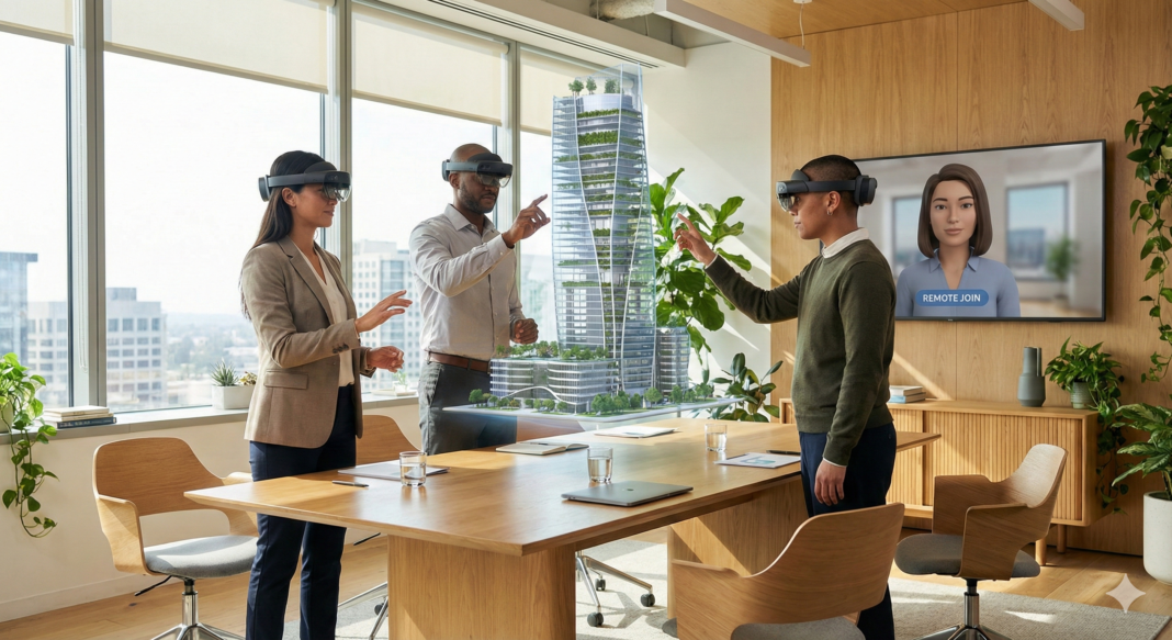 Technology for Immersive Meetings: VR/AR Collaboration Spaces